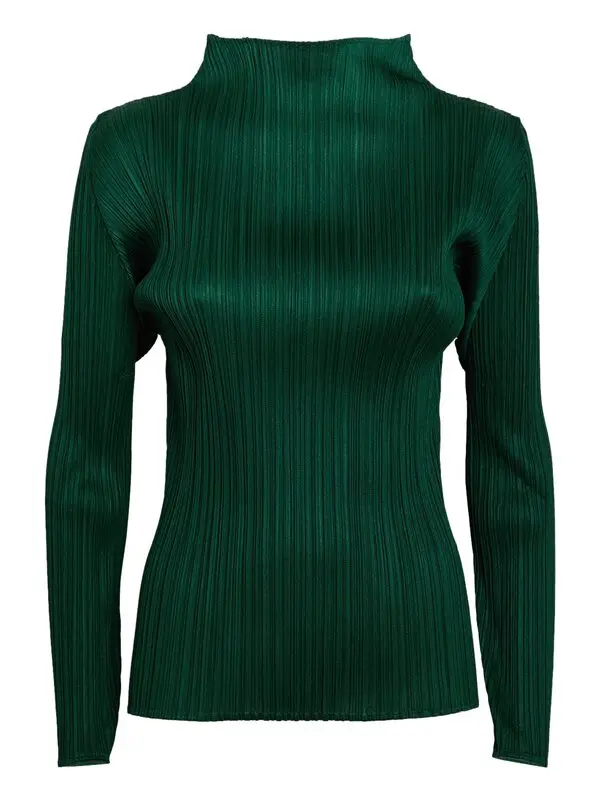 Issey Miyake Long-sleeve Top - Green