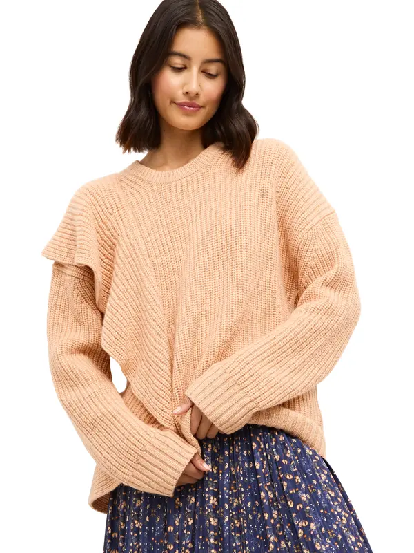 MARIE OLIVER Andrea Sweater - Creamsicle