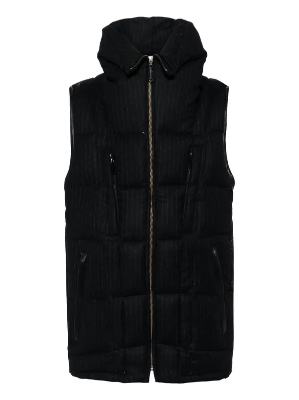 PRIVATE STOCK LABS The Morrison Puffer Vest - Black