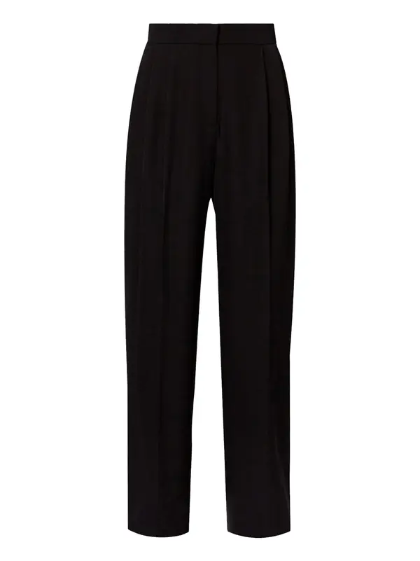 Erdem Straight-leg Trousers - Black