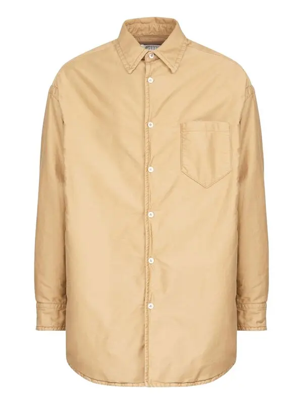 MAISON MARGIELA Oversized Design Lightweight Shirt - Neutrals