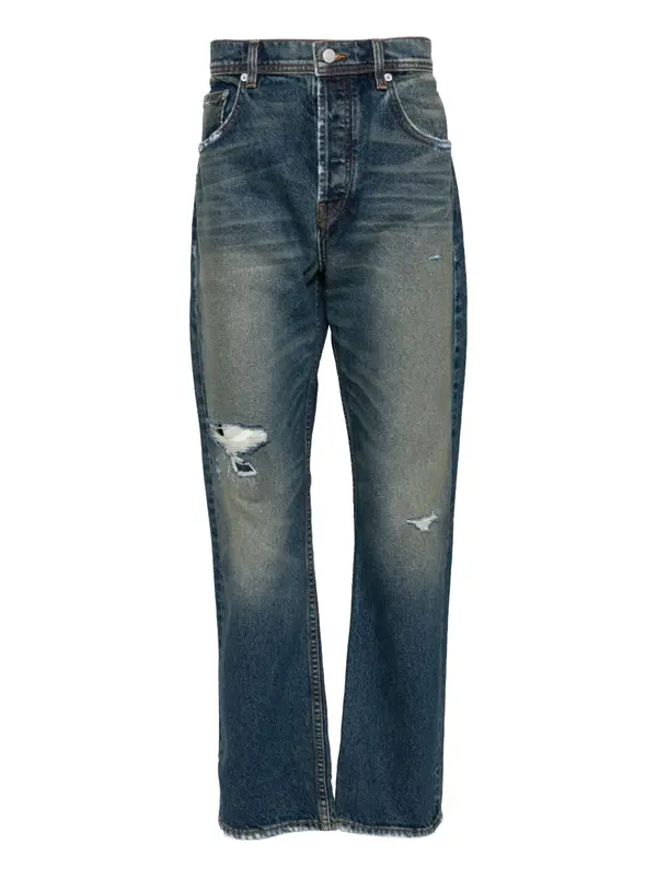 Enfants Riches Déprimés Distressed Jeans - Blue