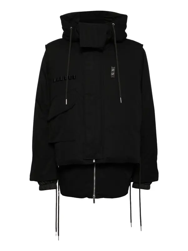Helmut Lang Arctic Double Puffer Jacket - Black