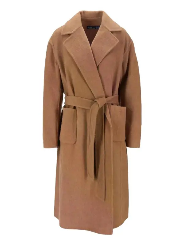 Polo Ralph Lauren Belted Wool Coat - Brown