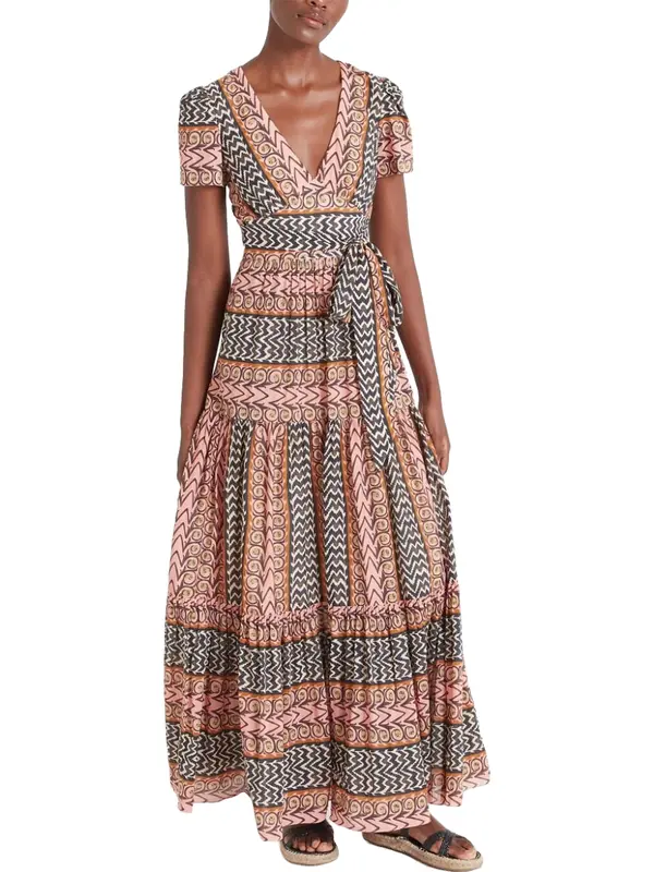 TEMPERLEY LONDON Gia Maxi Dress - Pink