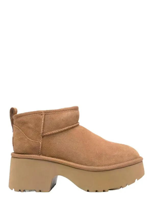UGG Classic Ultra Mini New Heights Boots - Brown