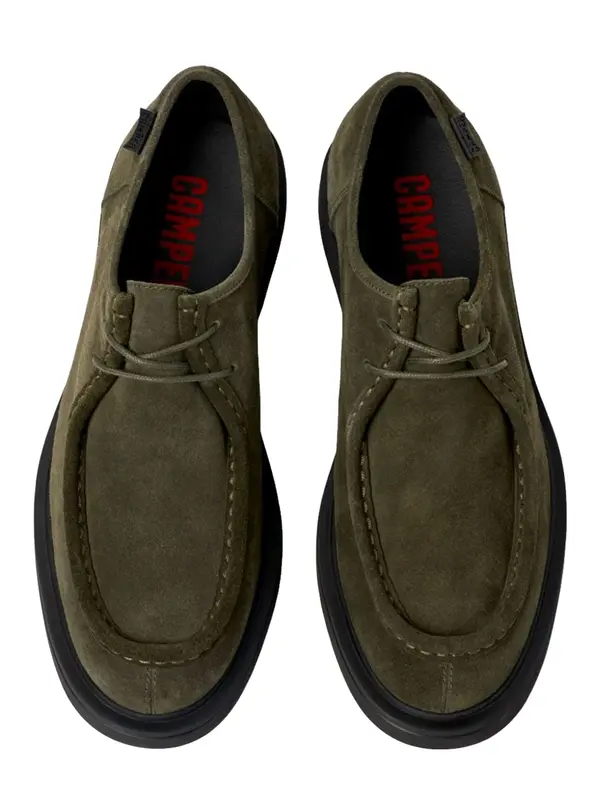 Camper Norman Derby Shoes - Green