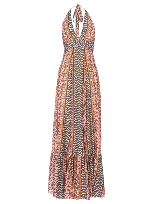 TEMPERLEY LONDON Gia Maxi Dress - Pink