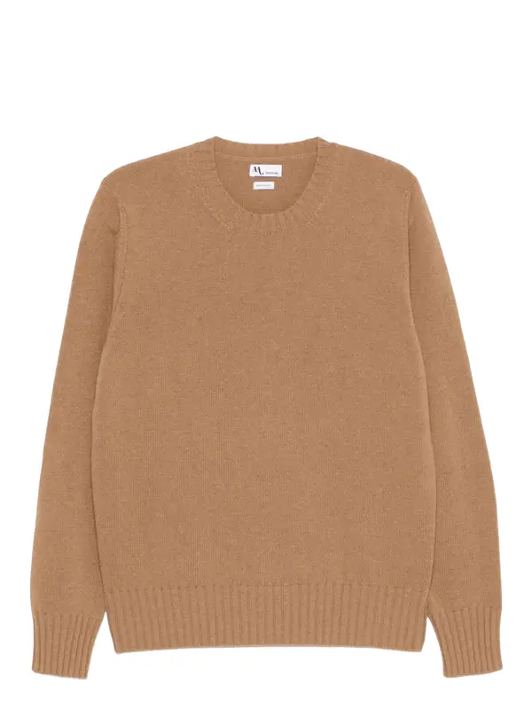DOPPIAA Crew-neck Sweater - Brown