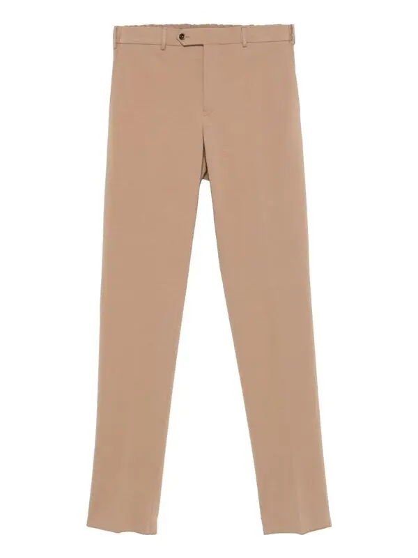 PT TORINO Tapered Trousers - Brown