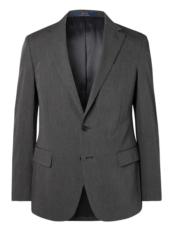 Polo Ralph Lauren Slim-fit Twill Suit Jacket - Gray