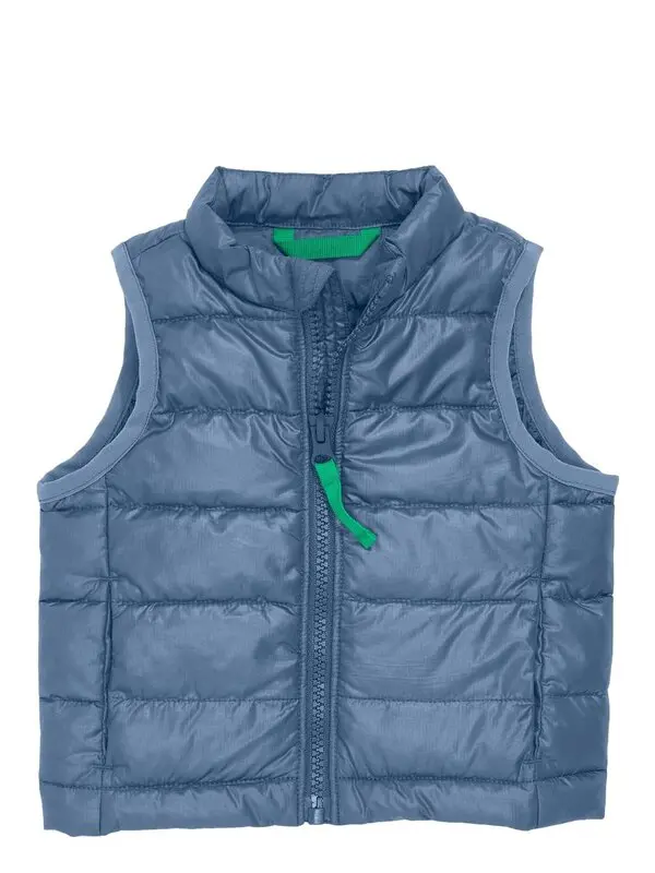 PRIMARY Baby Lightweight Puffer Vest - Dusk