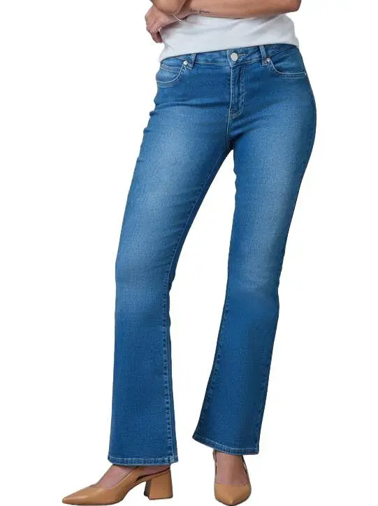 LOLA JEANS Billie High Rise Bootcut Jeans - Morning Day Light