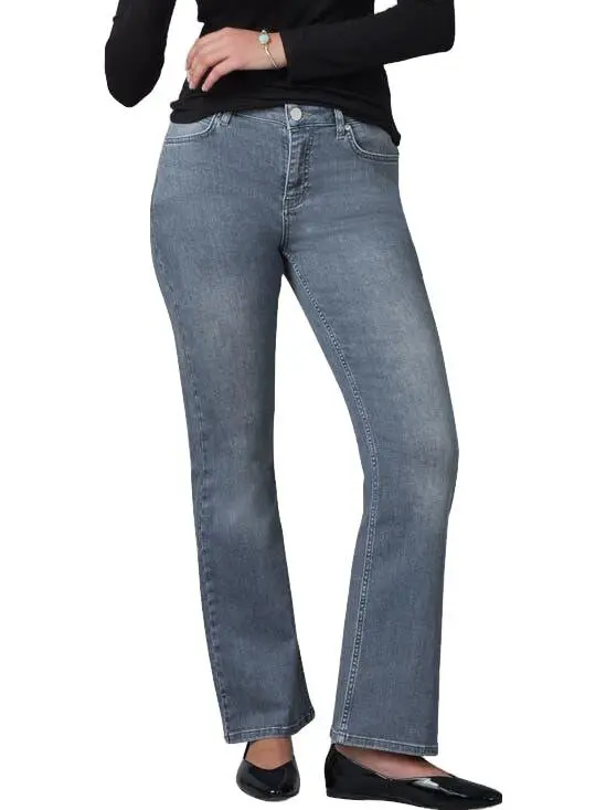 LOLA JEANS Billie High Rise Bootcut Jeans - Washed Iron