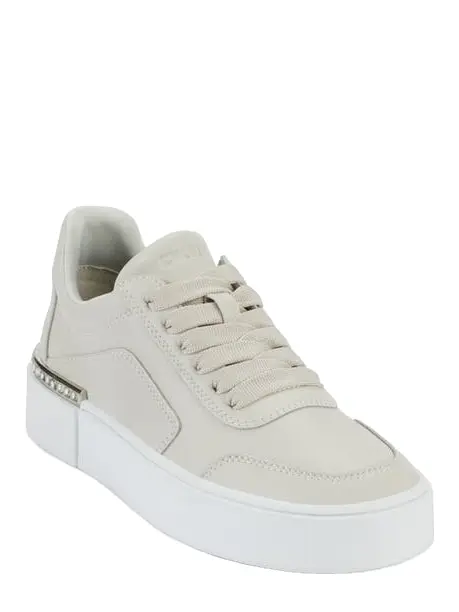 Dkny Beverly Platform Sneakers - Soft White