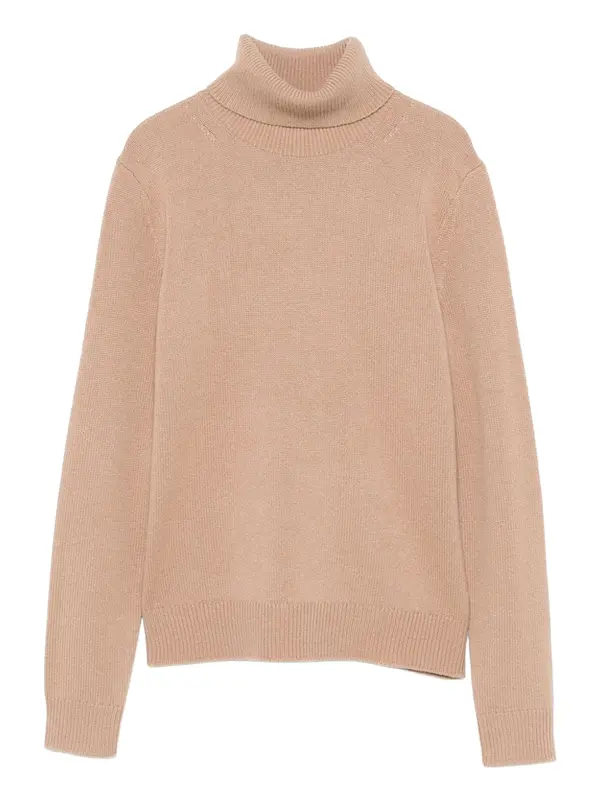 Theory Roll-neck Cashmere Sweater - Brown