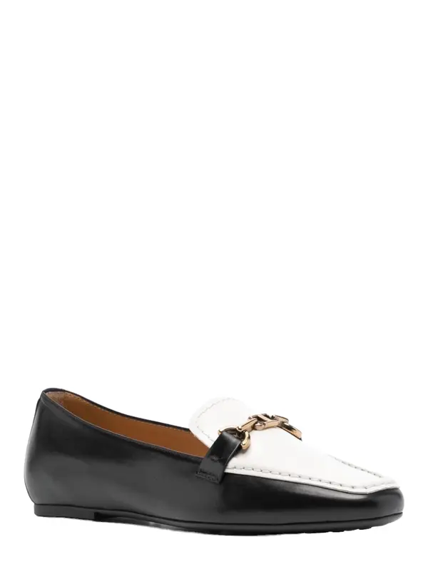 TOD'S Leather Loafers - Neutrals