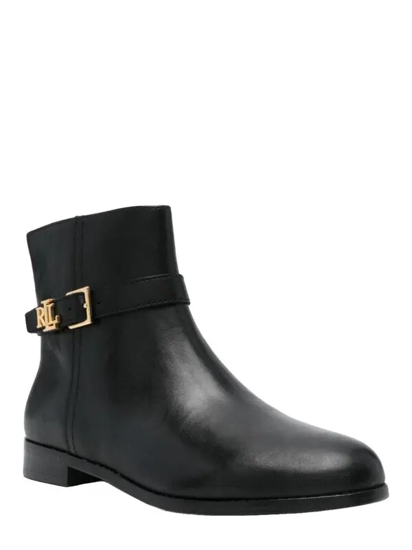 Ralph Lauren Brooke Ankle Boots - Black