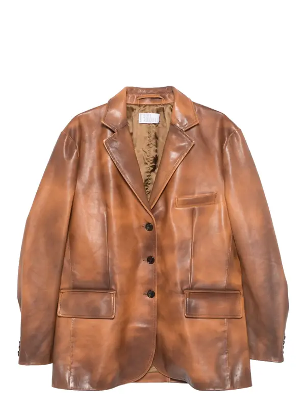 Giuseppe Di Morabito Spray-paint Effect Blazer - Brown
