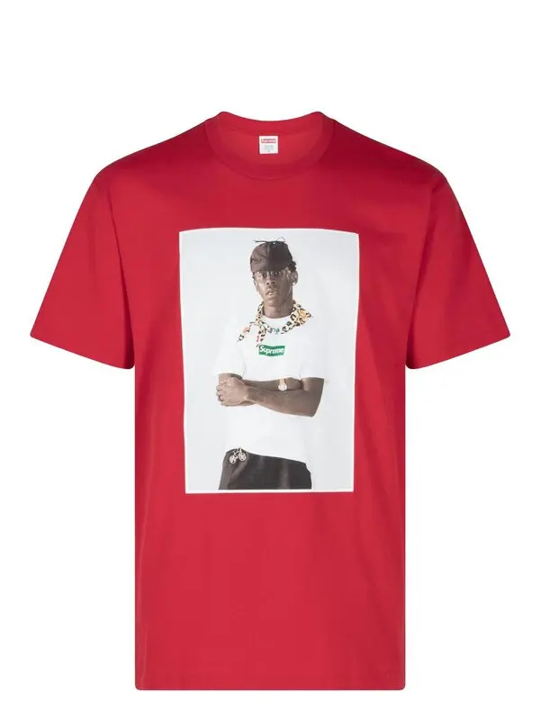 Supreme X Tyler The Creator Photograph-print T-shirt - Red