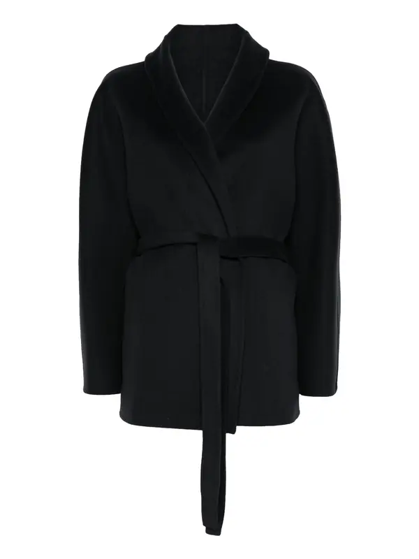 Philosophy Di Lorenzo Serafini Belted Wrap Coat - Grey