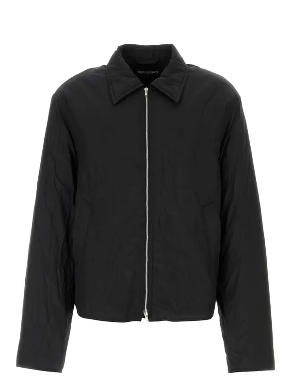 Our Legacy Padded Shirt Jacket - Black