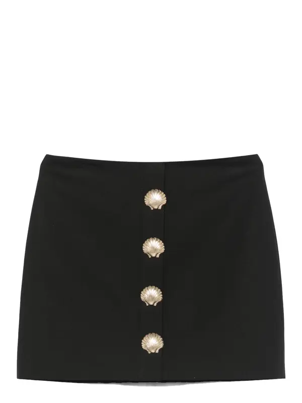 Giuseppe Di Morabito Sea Shell-detail Mini Skirt - Black