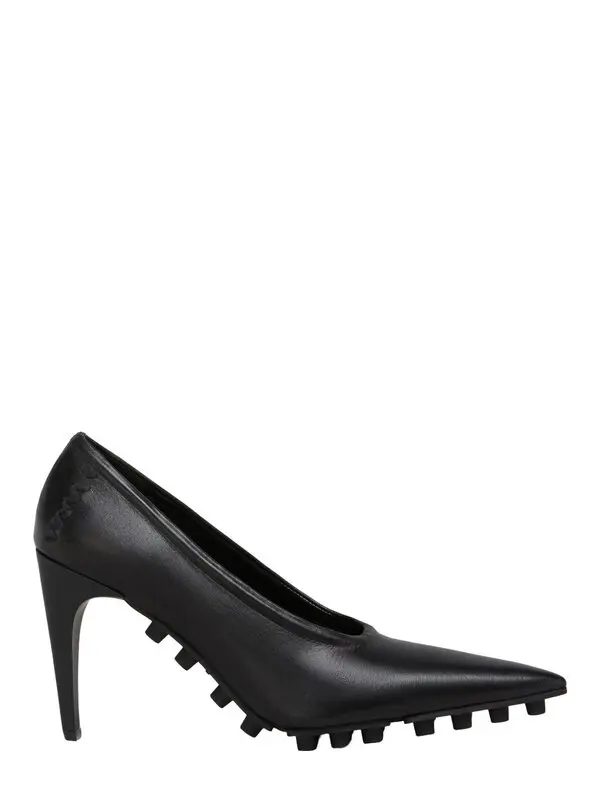 Marni 60mm Spike-embellished Leather Pumps - Black