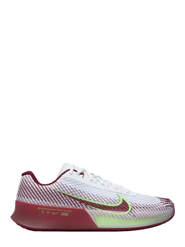 Nike Court Air Zoom Vapor Hc - White/lime Blast/team Red