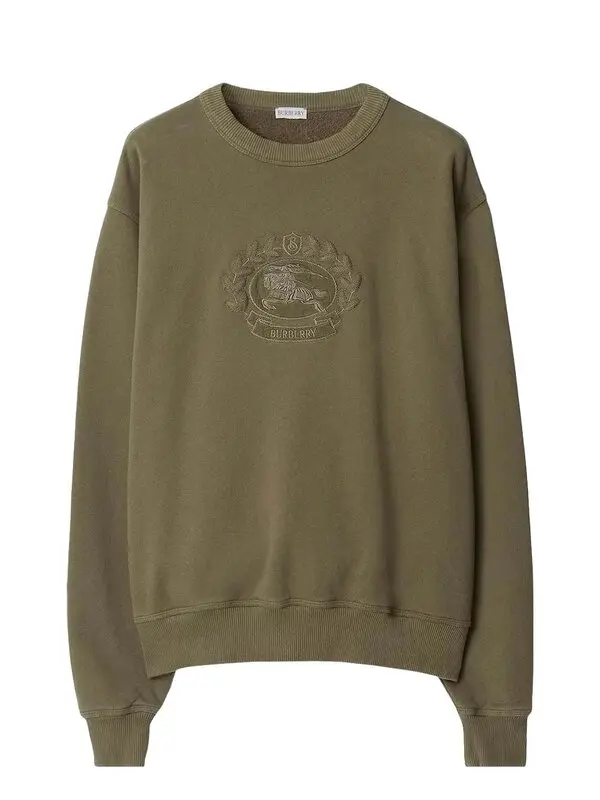 Burberry Cotton Sweatshirt - Silt