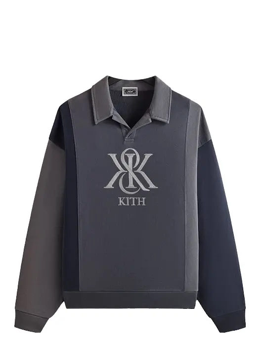 Kith Nelson Collared Pullover - Torpedo
