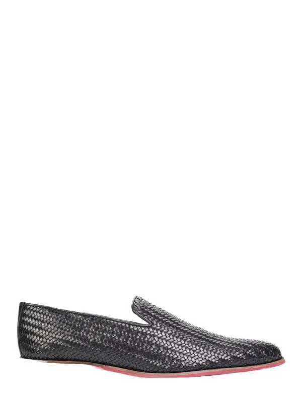 CARLOS BY CARLOS SANTANA Gibson Weave Loafer - Black