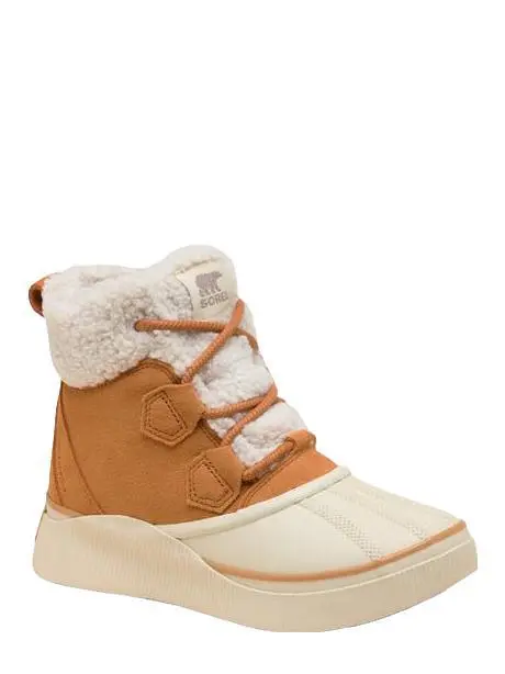 Sorel Out N About Iv Chillz Waterproof Duck Boot - Canyon Gold/honey White