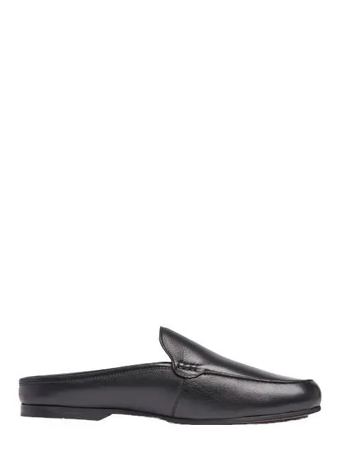 CARLOS BY CARLOS SANTANA Planeo Leather Slides - Black