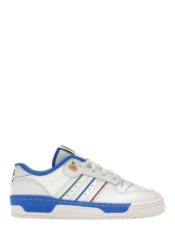 Adidas Rivalry Low Paris Olympics - Cloud White/better Scarelet Red/blue