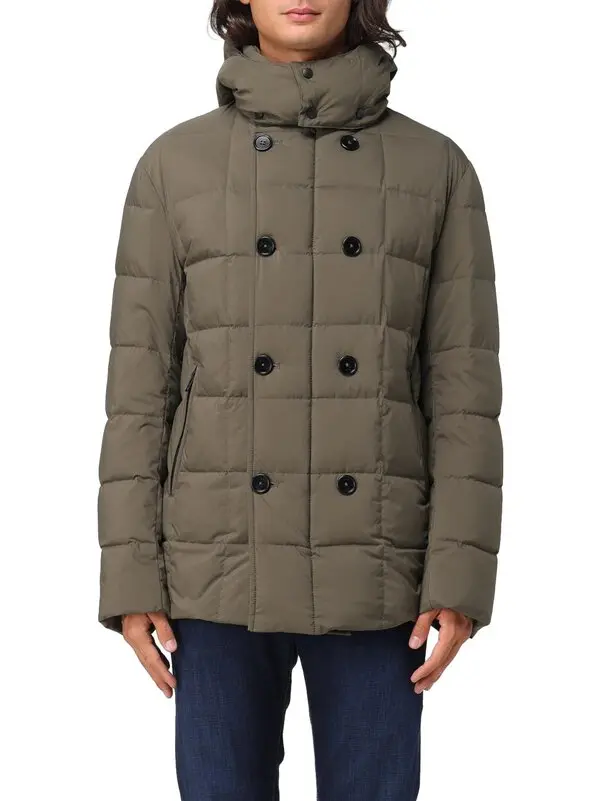 FAY Quilted Down Jacket - Green