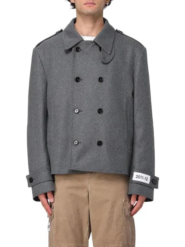Dolce & Gabbana Double Breasted Coat - Grey