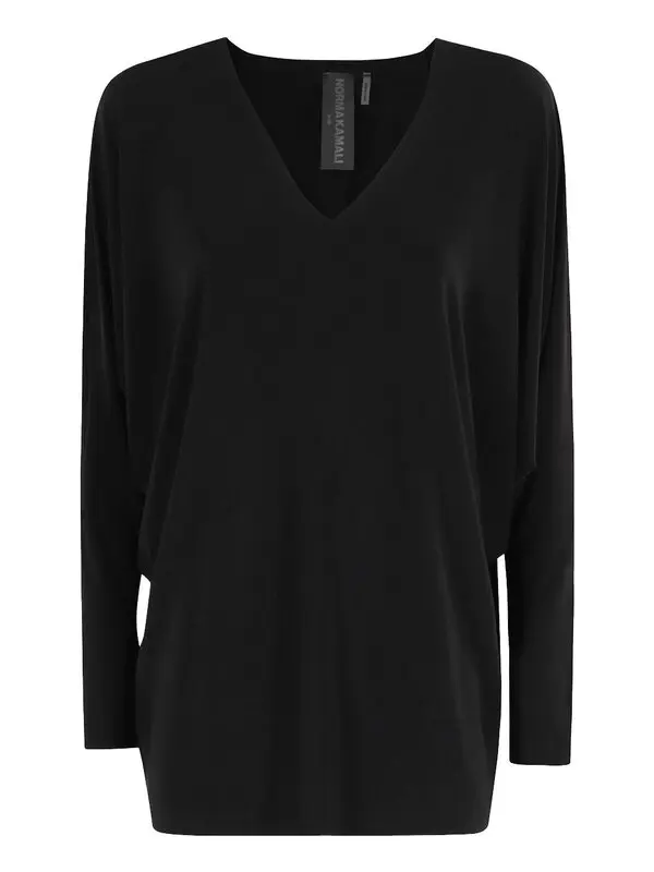 Norma Kamali Pullover Sweater - Black