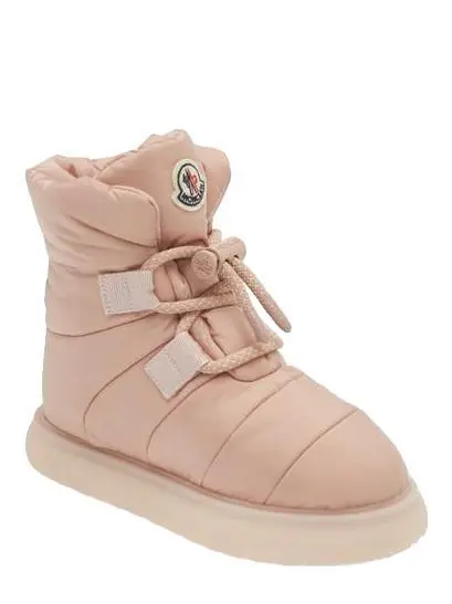 Moncler Gaia Pull Snow Boots - Misty Rose