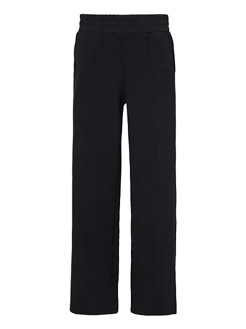 Varley Mid-rise Wide-leg Trousers - Black