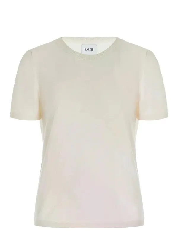 BARRIE Cashmere T-shirt - White
