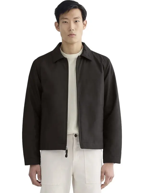 Everlane Filled Harrington Jacket - Black