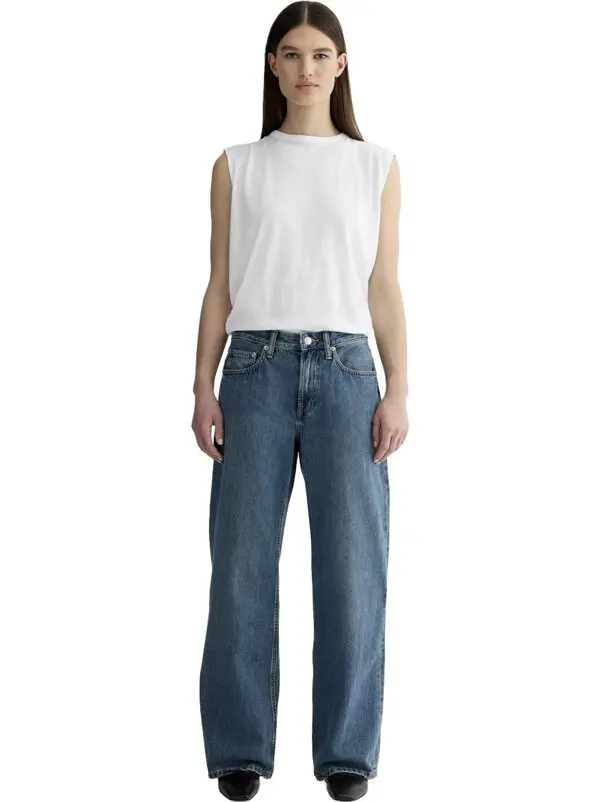 Everlane Mid-way Organic Cotton Jean - Whisper Blue