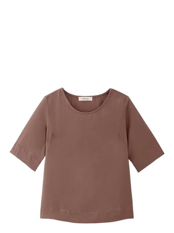 Everlane Relaxed Fit T-shirt - Mocha