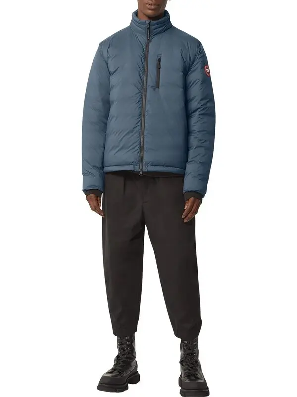 Canada Goose Lodge Zip-front Puffer Coat - Blue