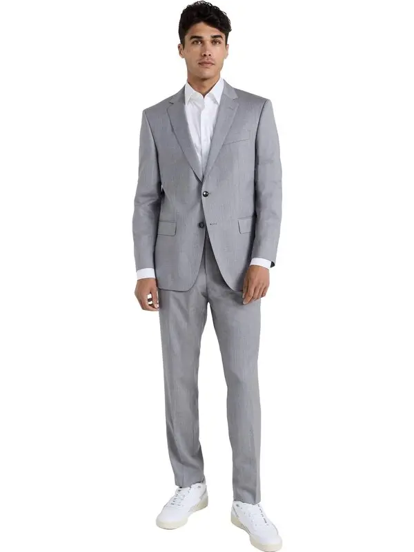 BOSS Slim Fit Suit - Grey