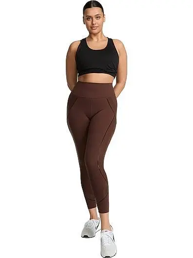 Victoria's Secret Vsx Elevate™ Diamanté Flex Contours Legging - Brown