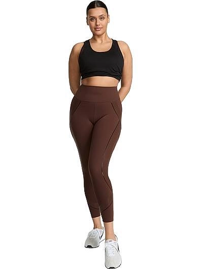 Victoria's Secret Vsx Elevate™ Diamanté Flex Contours Legging - Brown