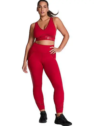 Victoria's Secret Vsx Elevate™ Refined Contours Legging - Red