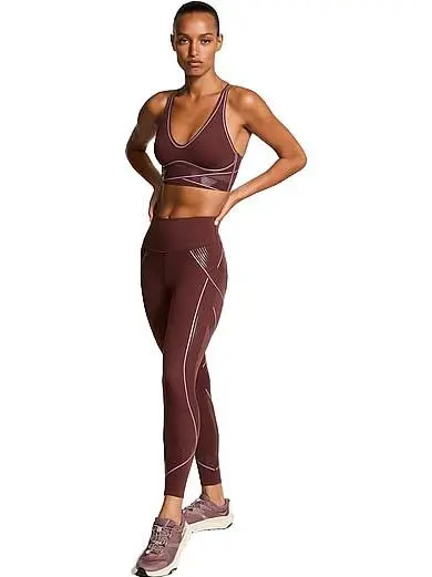 Victoria's Secret Vsx Elevate™ Refined Contours Legging - Red
